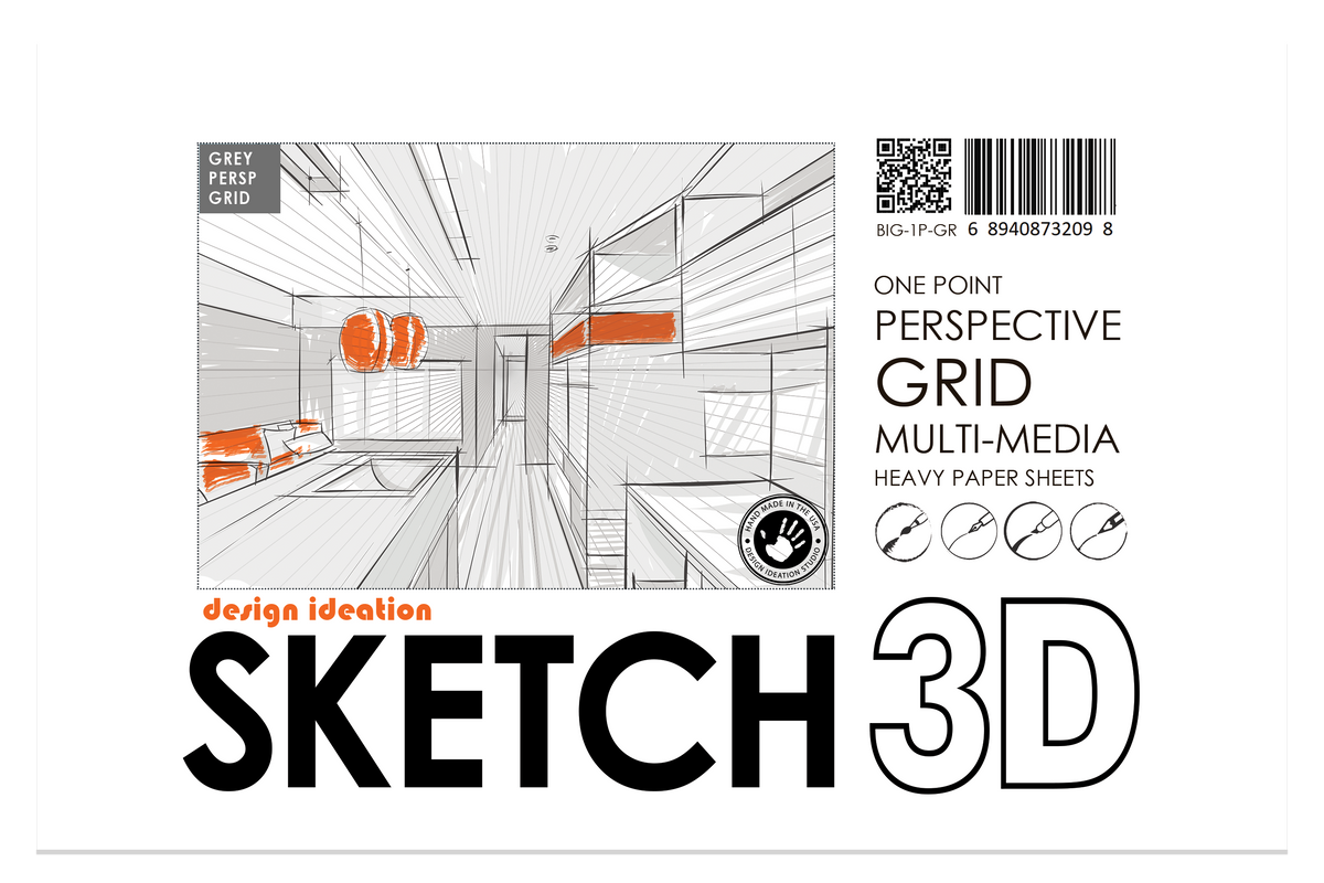 8 point perspective grid